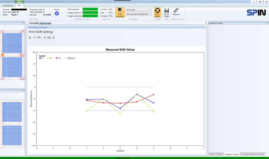 Print Shift Calculation - Stratus Vision AOI
